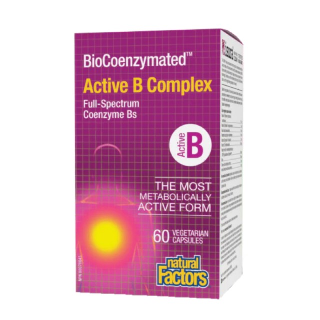 Natural Factors Biocoenzymated Active B Complex για Ενέργεια ...