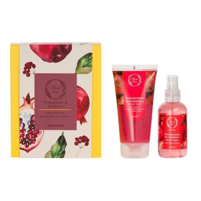 Fresh Line Promo Pomegranate & Cranberry Shower Scrub Αφρόλουτρο ...