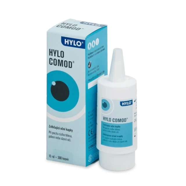 Ursapharm Hylo Comod Eye Drops Λιπαντικές Οφθαλμικές Σταγόνες 10ml ...