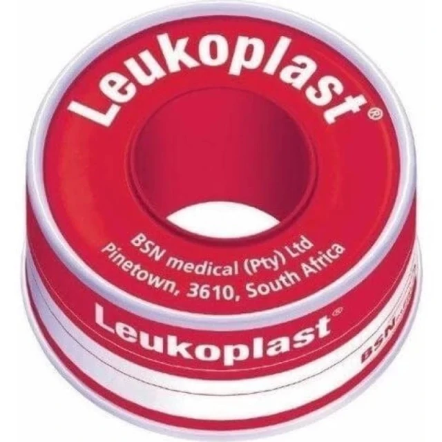 Leukoplast Αυτοκόλλητη Υποαλλεργική Επιδεσμική Ταινία 5cmx4,6m 1 ...