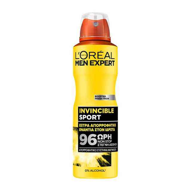 Loreal Men Expert Invincible Sport 96h Non-Stop Spray 50ml ...