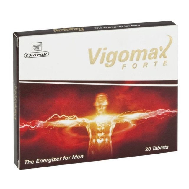 Charak Vigomax Forte 20tabs | PharmacyDiscount.gr