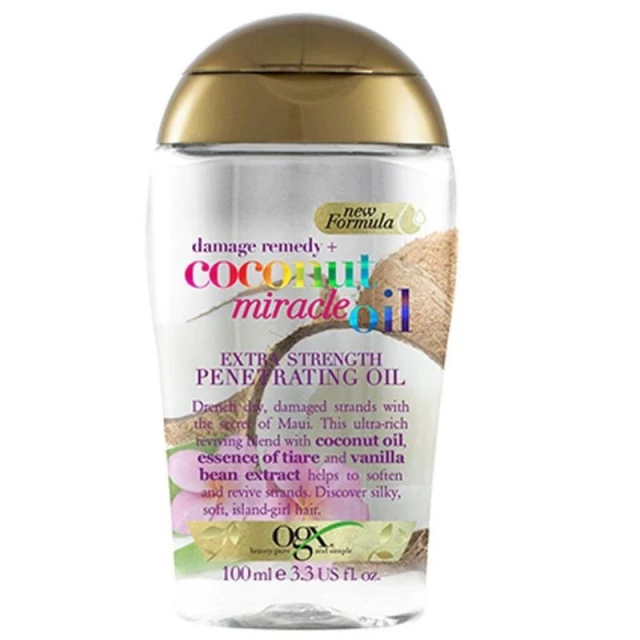 Ogx Coconut Miracle Oil Extra Strength Penetrating Oil 100ml ...