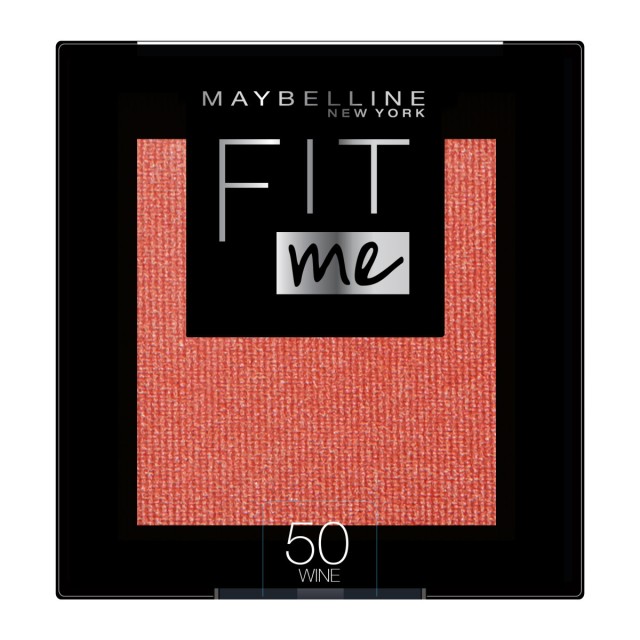 Maybelline Fit Me Blush Ρουζ 50 Wine 5g | PharmacyDiscount.gr