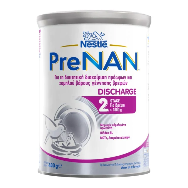 NESTLE Γάλα σε Σκόνη Pre NAN Stage 2 0m+ 400g | PharmacyDiscount.gr