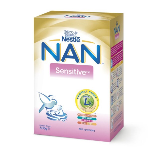 Nestle Nan Sensitive Συσκευασια Declick 500gr | PharmacyDiscount.gr